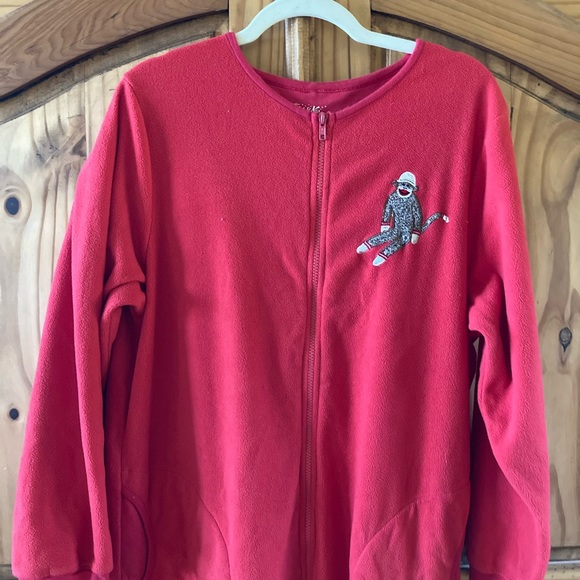 Nick & Nora | Intimates & Sleepwear | Women Nick Nora Red Sock Monkey ...